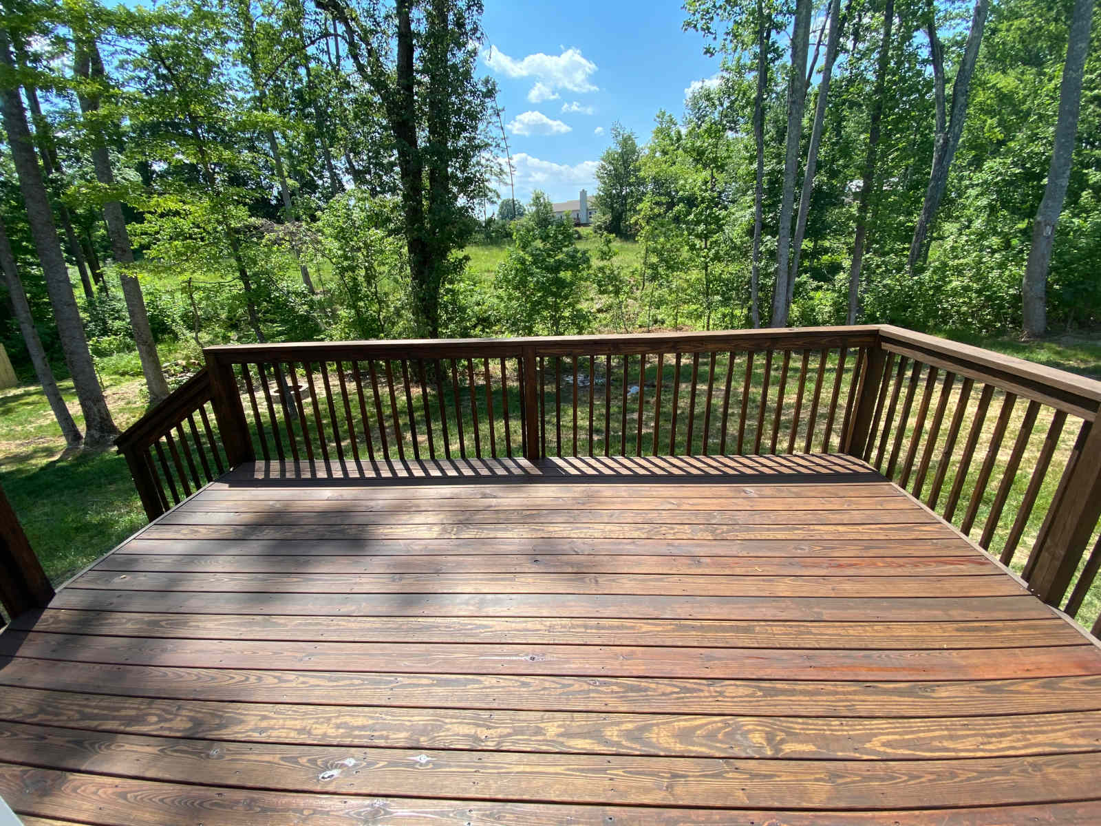 Deck Fence Staining Boone Nc